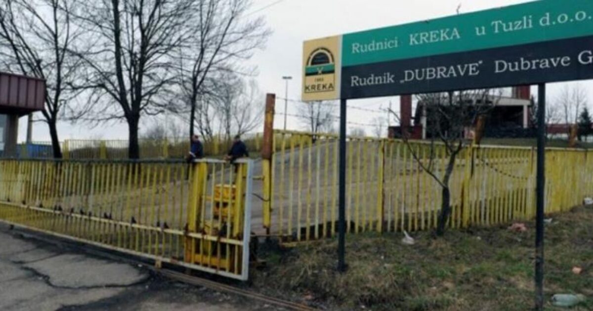 Vlada FBiH donijela Odluku o finansijskoj konsolidaciji Rudnika 'Kreka'