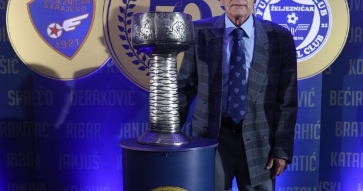 Preminuo legendarni fudbaler Željezničara Branimir Jelušić