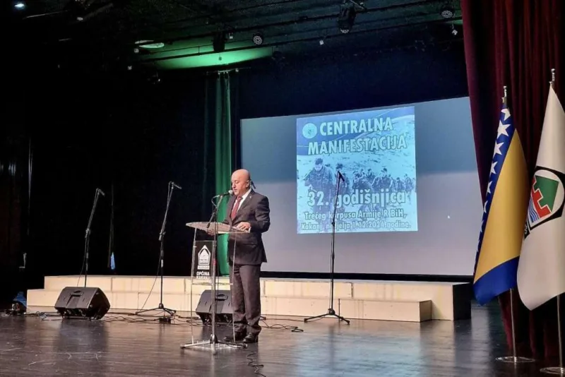 U Kaknju svečano obilježena 32. godišnjica osnivanja Trećeg korpusa ...