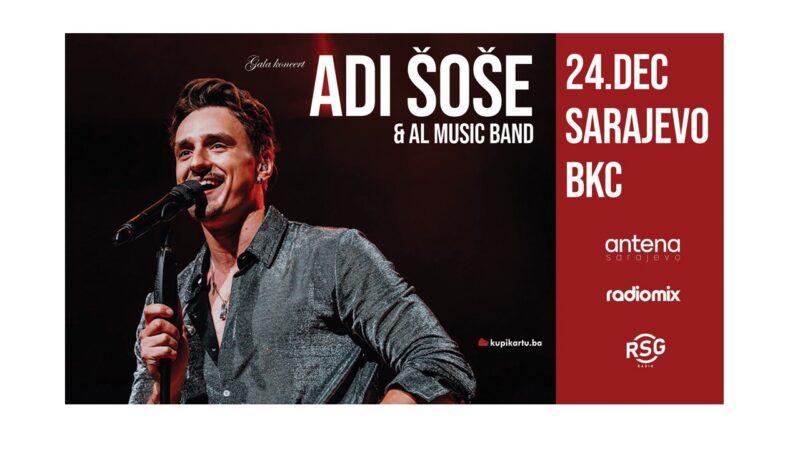 Adi Šoše u BKC-u Sarajeo: Gala koncert zakazan za 24. decembra | Raport.ba