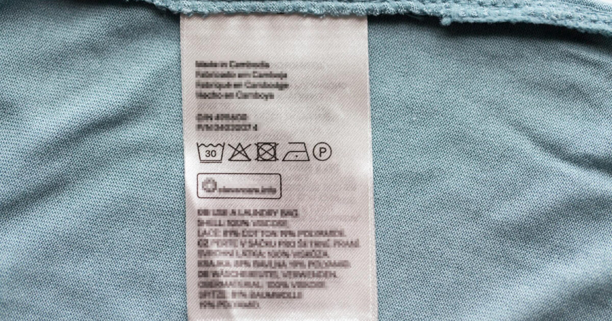 Znate li šta znači simbol trougla na etiketi odjeće? Pojavljuje se u ...