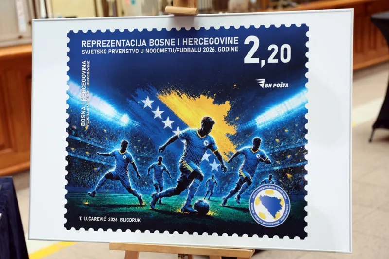 BH Pošta predstavila poštansku marku posvećenu plasmanu Zmajeva na ...