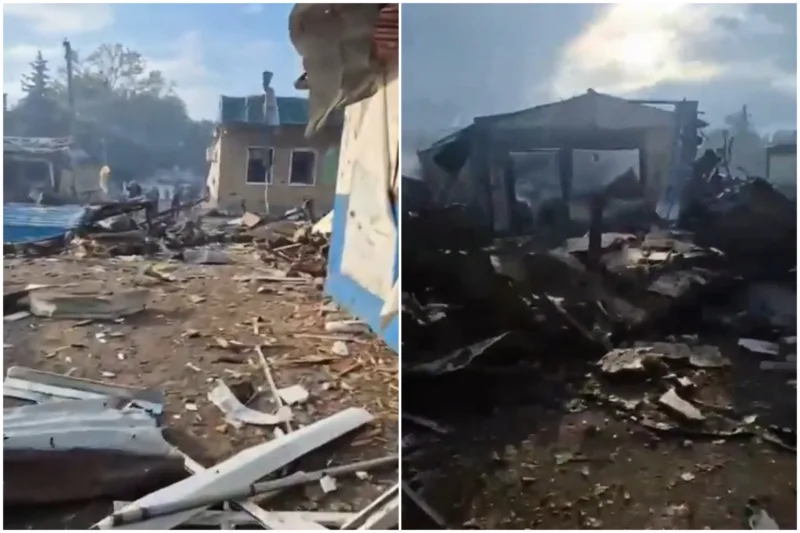 Bukte požari nakon masovnog udara: Rusi lansirali 118 dronova, razorena ...