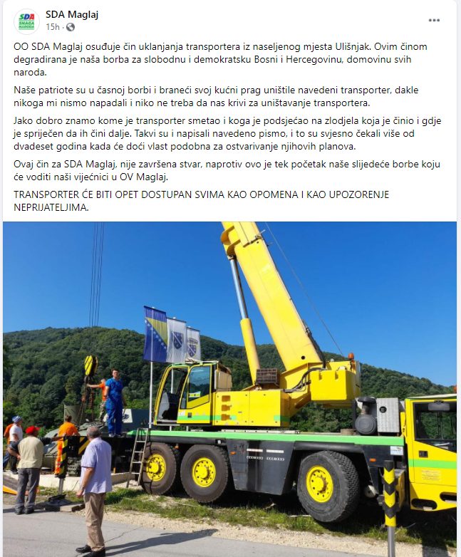 Žestok politički rat u Maglaju, SDA i SDP u klinču zbog ratnog ...