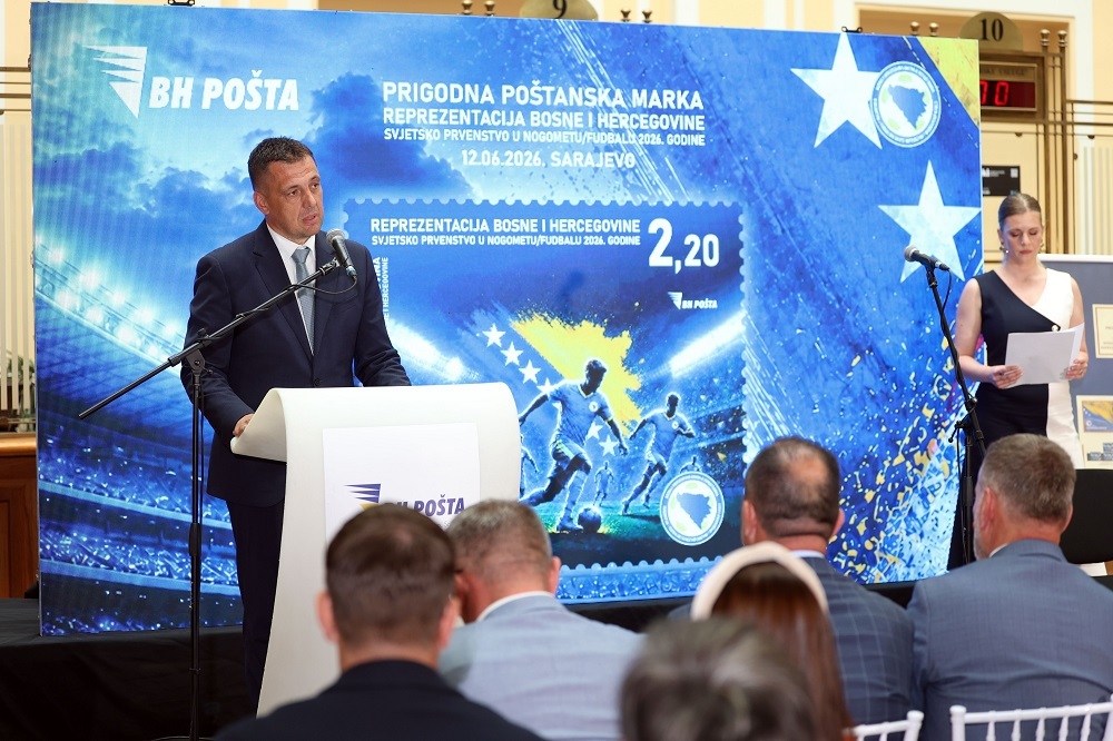 BH Pošta predstavila poštansku marku posvećenu plasmanu Zmajeva na ...