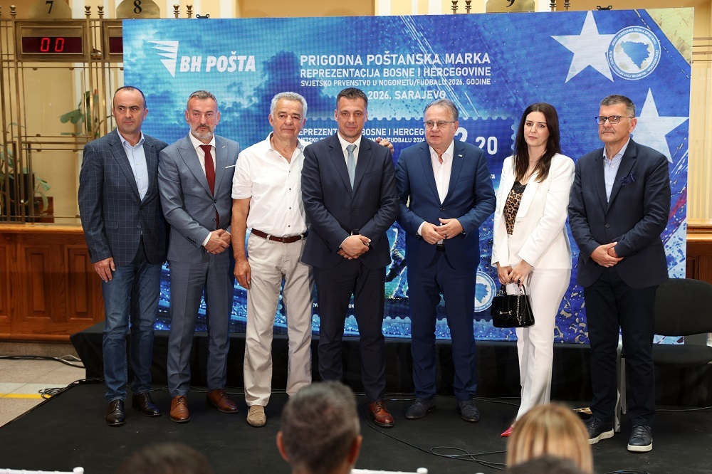 BH Pošta predstavila poštansku marku posvećenu plasmanu Zmajeva na ...