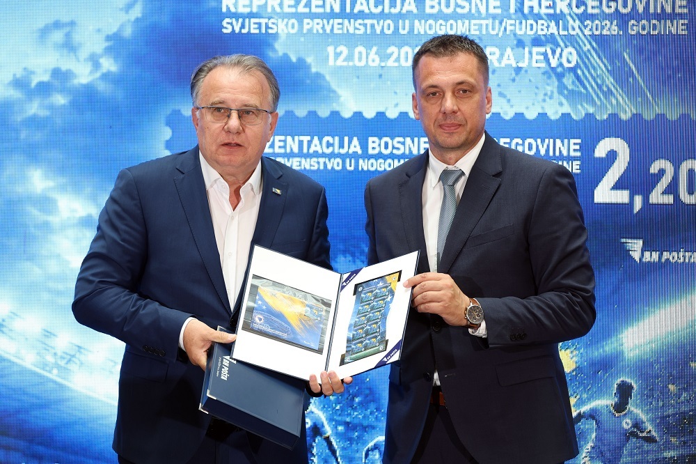 BH Pošta predstavila poštansku marku posvećenu plasmanu Zmajeva na ...
